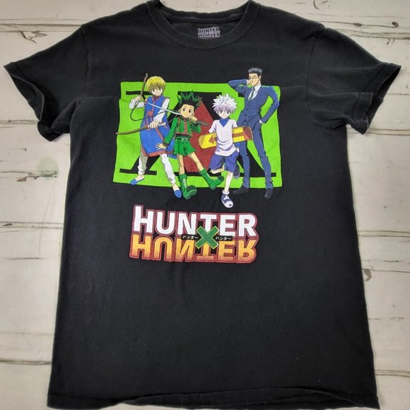 Hunter X Hunter | Shirts | Hunter X Hunter Hxh Anime Black Short Sleeve ...